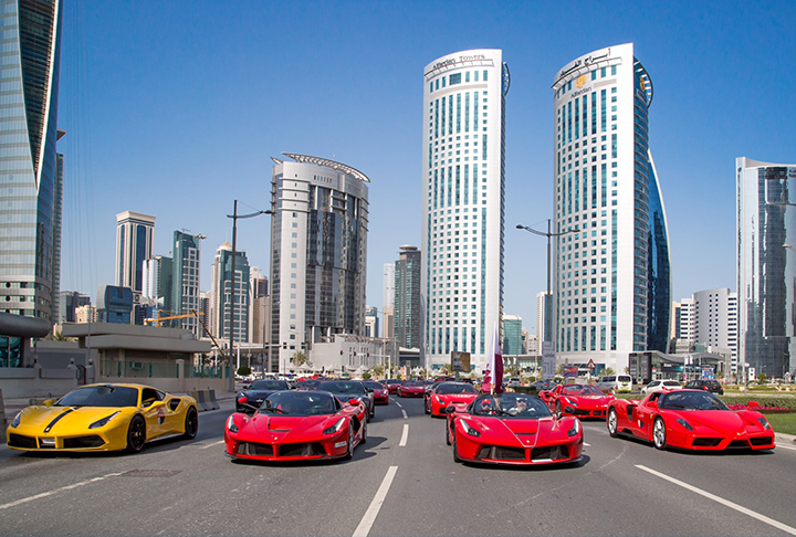 Ferrari Qatar Leads 70th Anniversary Celebrations in the GCC with First ...